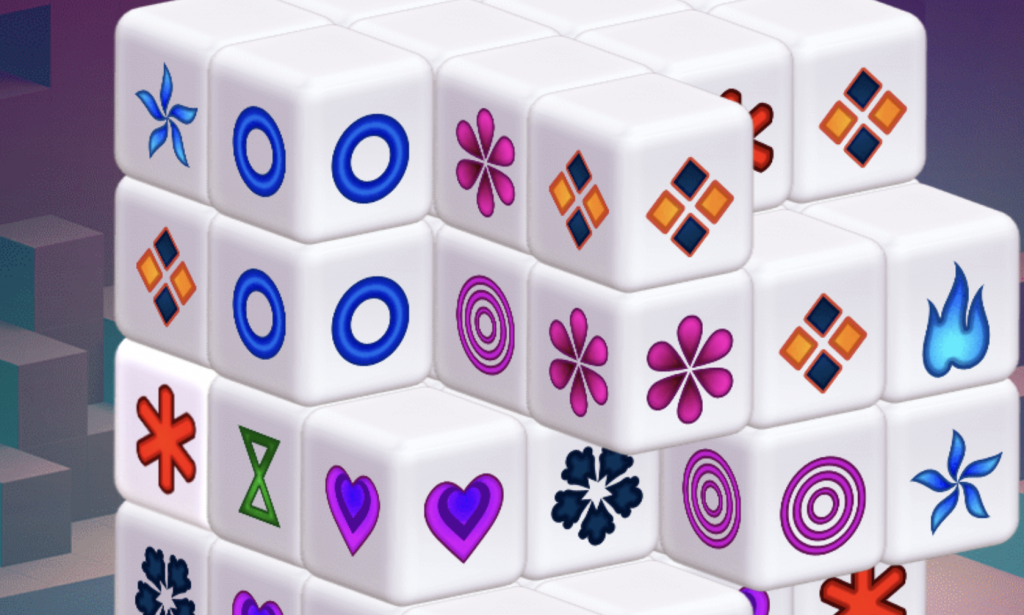 Mahjong Solitaire 3d Cube gratuit en plein écran - Jeu en ligne sur PC